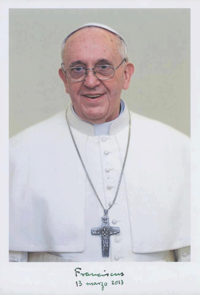 From the Back of the Church: Official Vatican Photo of Pope Francis ...