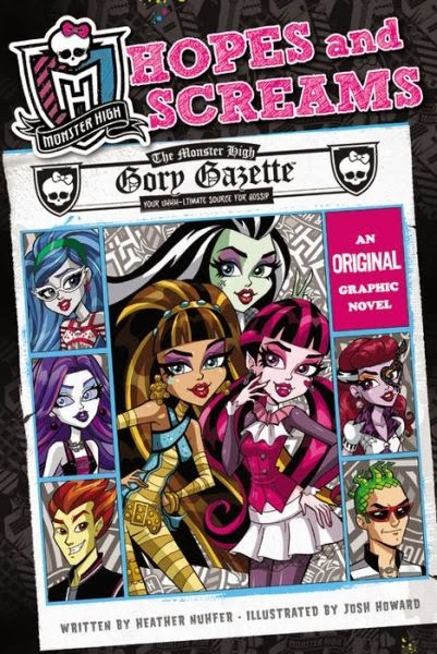 Monster High-Pretty : Portada de la novela grafica de Monster High ...