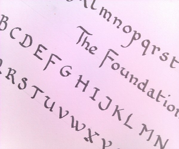 Calligraphy For Beginners: Foundation Hand