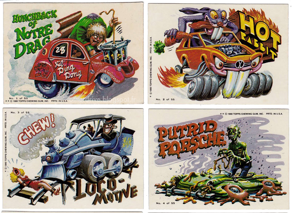 Just A Car Guy: Weird Wheels, Roth inspired caricatures, released in ...
