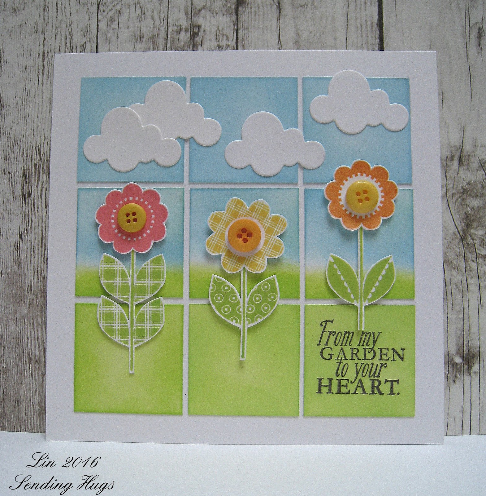 Sending Hugs: A Grid Card