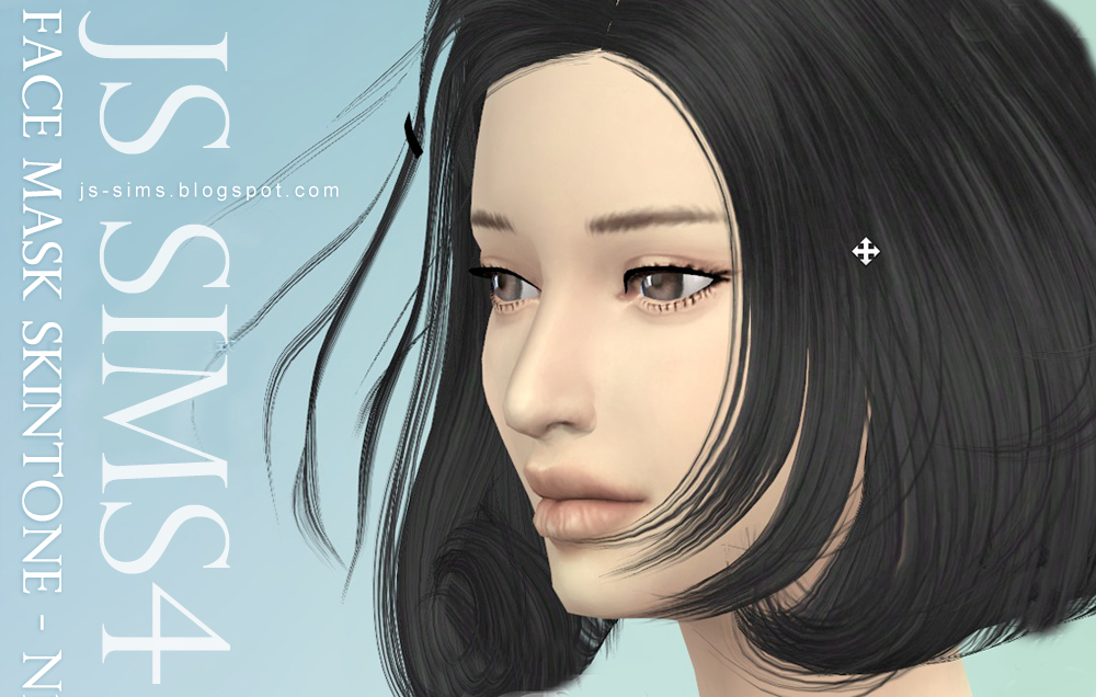 [JS SIMS 4] Face Mask Skintone N1