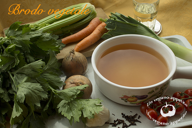 Un vegano appetito: Brodo di verdure