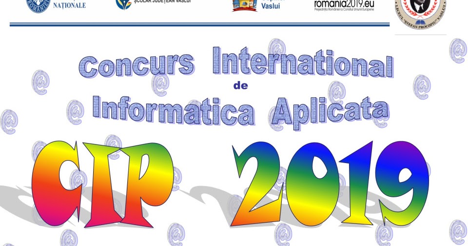Cercul de informatica: Concursul international de informatica aplicata ...