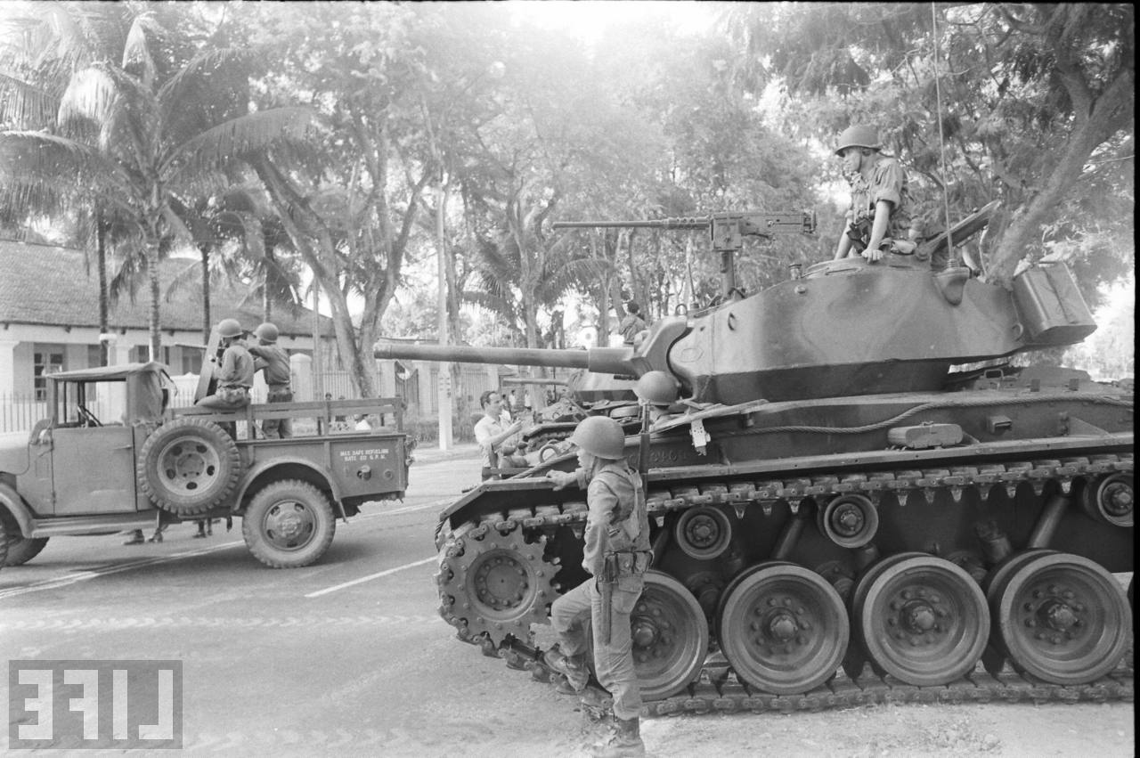 Land Sea Air & Space: ARVN M24, 1963 South Vietnamese coup.