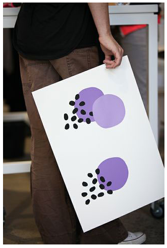 Lille Lykke: Screen printing with Rachel Castle