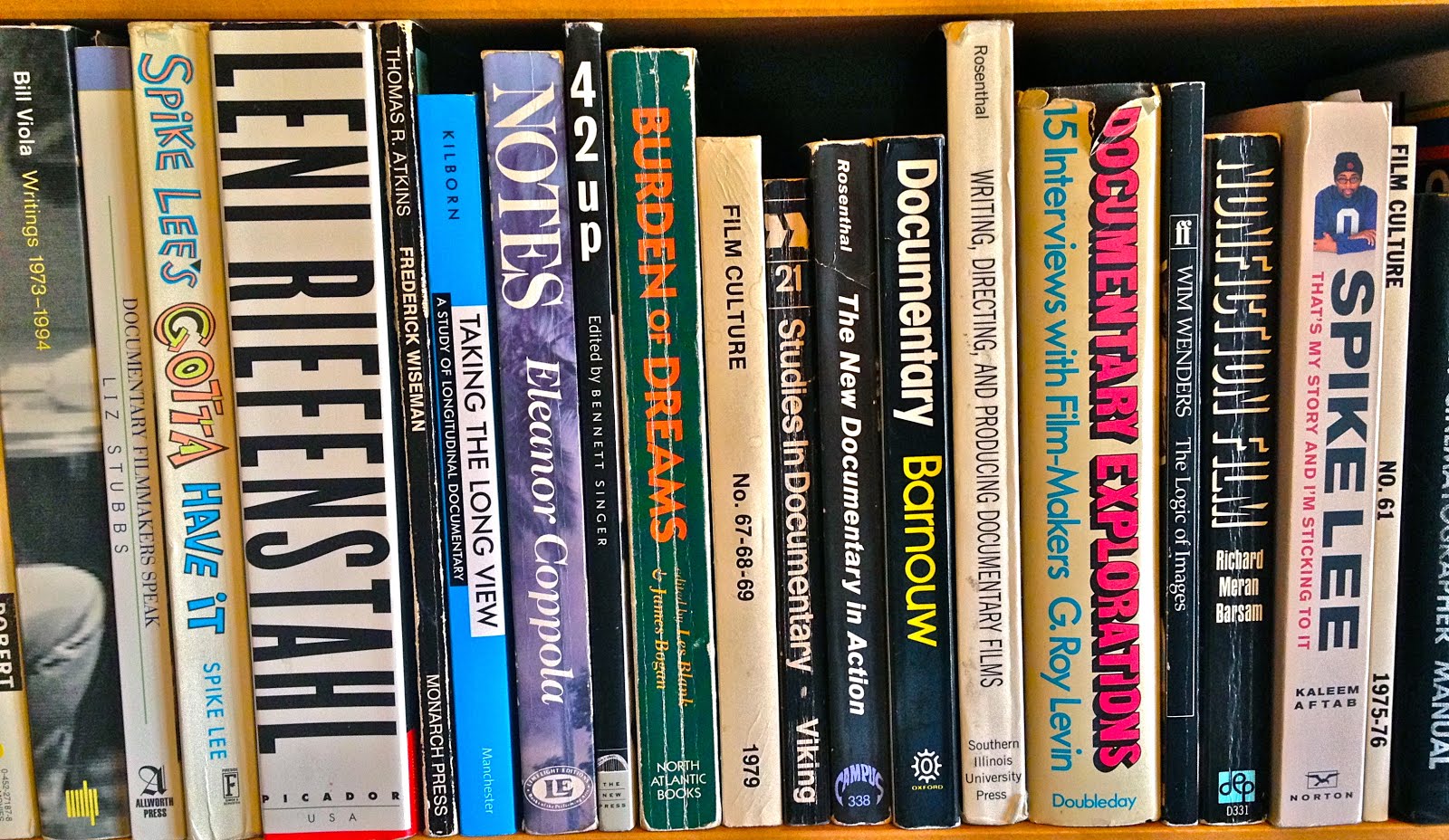 Steve Olpin filmmaker : Documentary Bookshelf