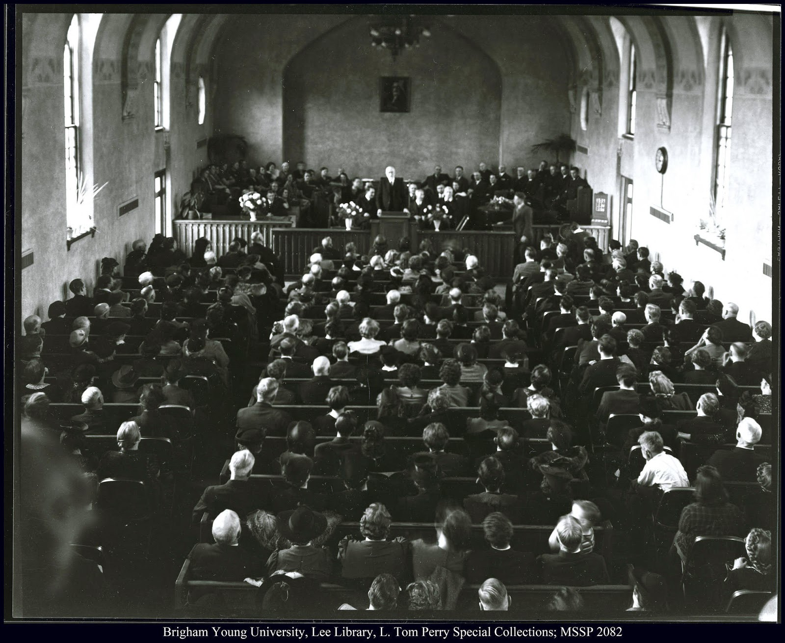 Historic LDS Architecture: Provo First Ward: Chapel Interior