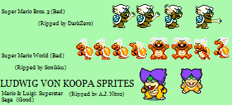 Koopalings Sprites