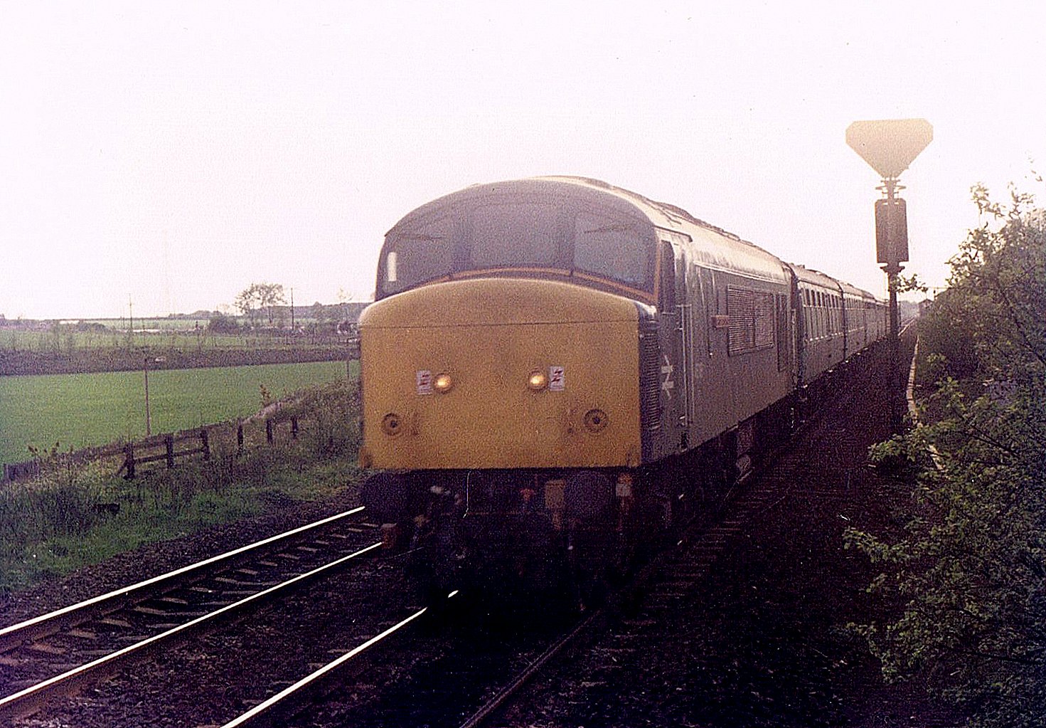 the rail thing: Micklefield 19.5.1986