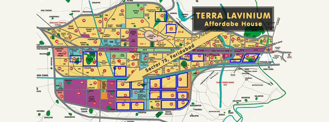 Terra Lavinium : Location