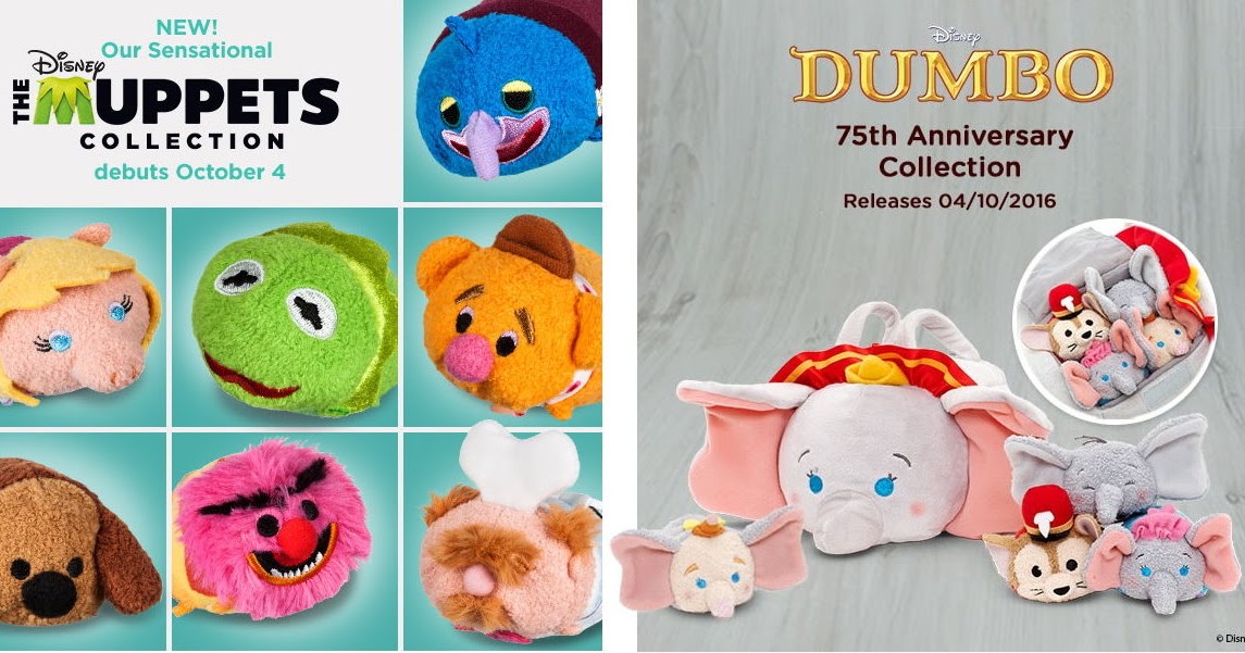 Tsum Tsum “TSUESDAYS” (September 20, 2016)：“The Muppets” & “Dumbo ...