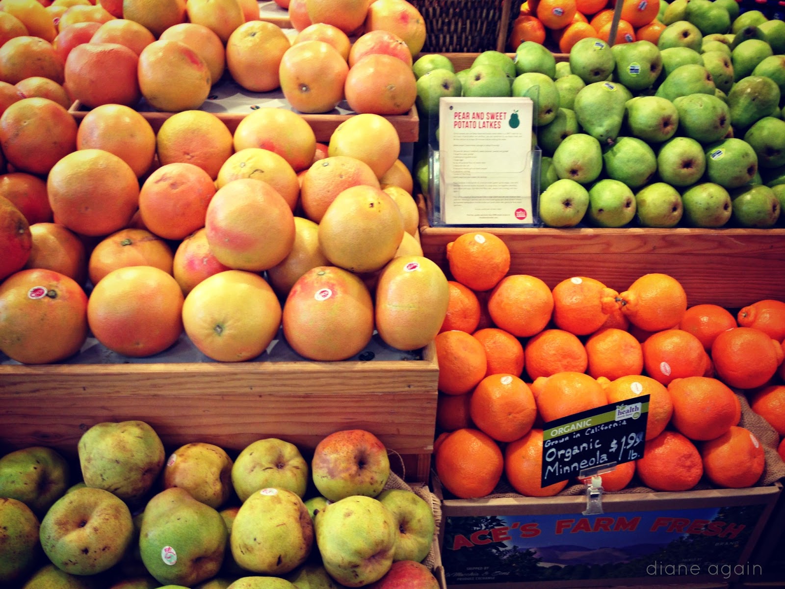 Diane Again: Lovely Winter Fruits