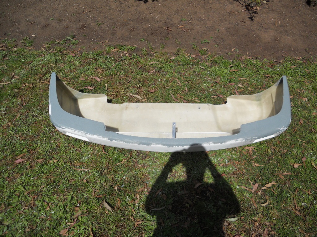 Jaguar XJS Restoration : XJR-S bumper install