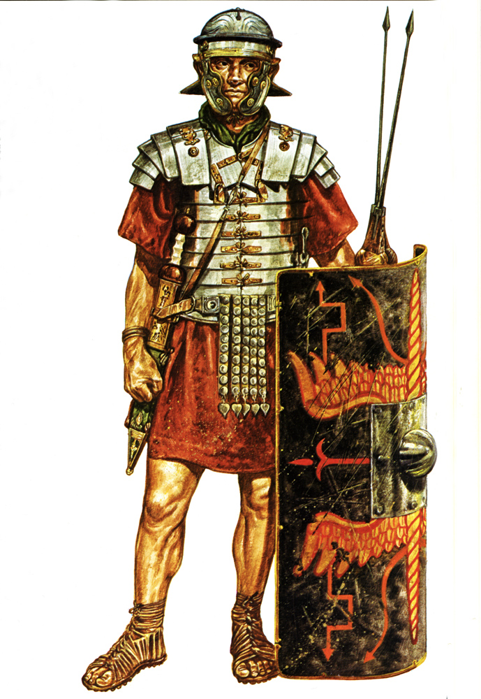 Soldati Romani del Tardo Impero: Legionari Romani della seconda metà ...