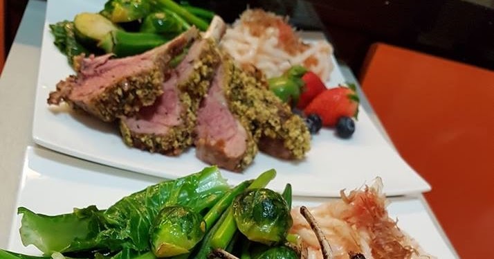 The Baking Biatch || by Cynthia Lim: Gordon Ramsay's Herb Crusted Rack ...