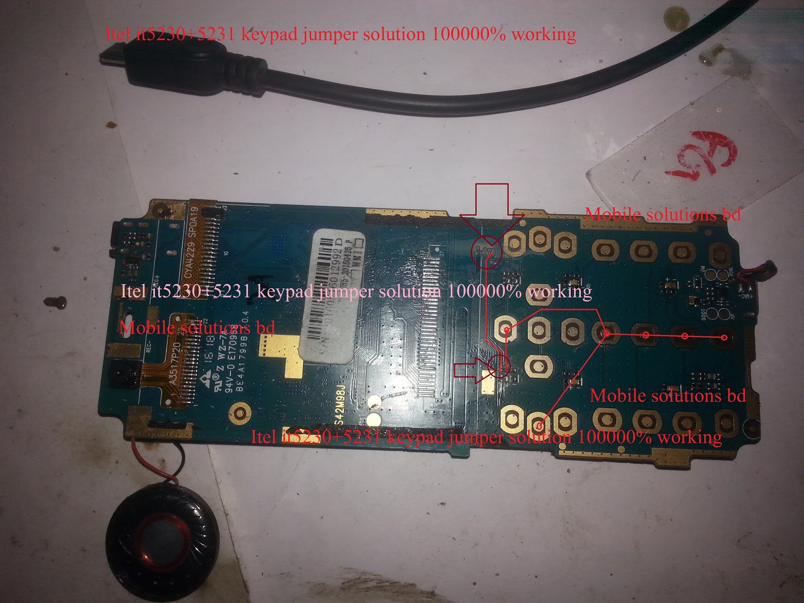 Mobile Solutions BD 2017: Itel it5230+5231/keypad jumper/solution ...