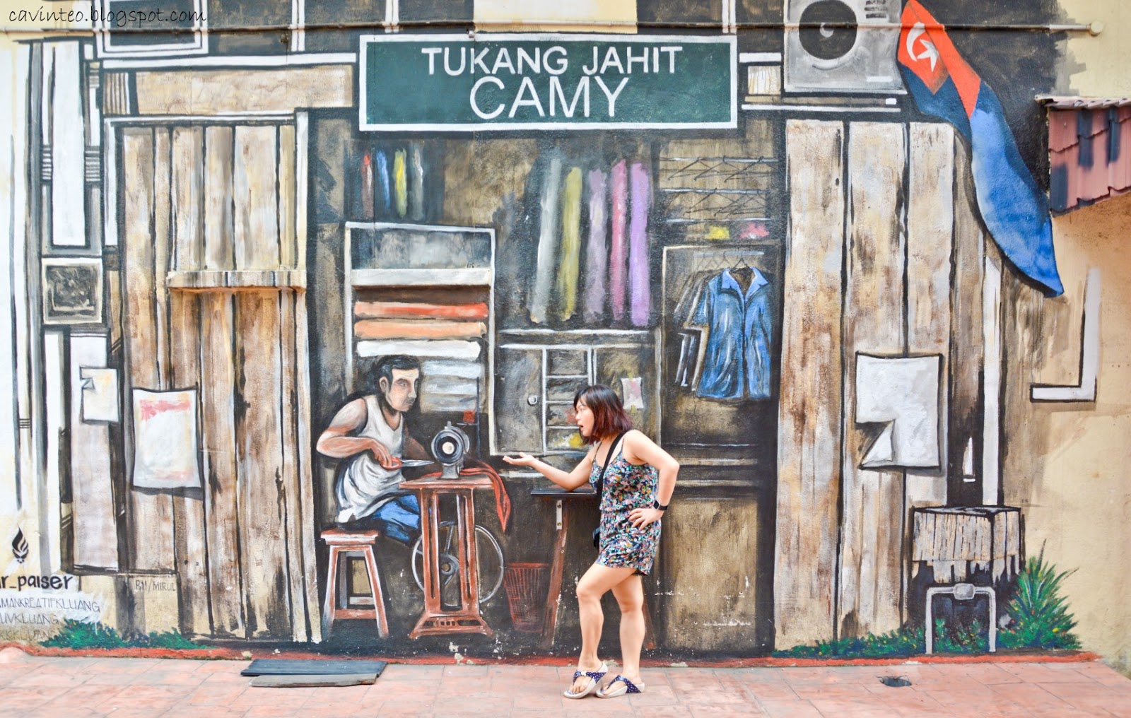 Entree Kibbles: Kluang Street Art - Murals along a 250-meter Stretch ...