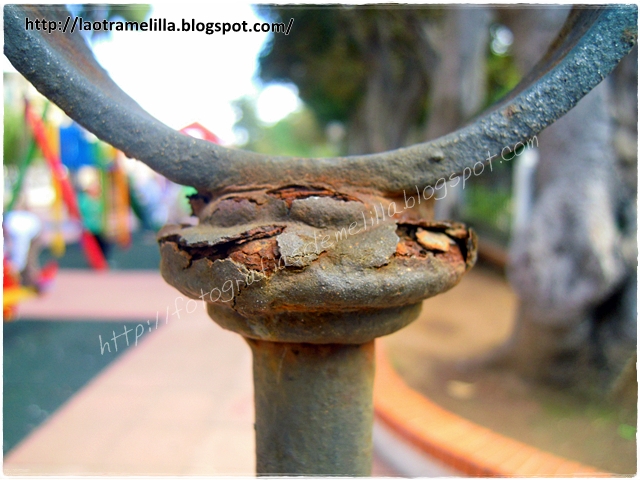La OTRA Melilla: La Verja de la zona infantil del Parque Hernández