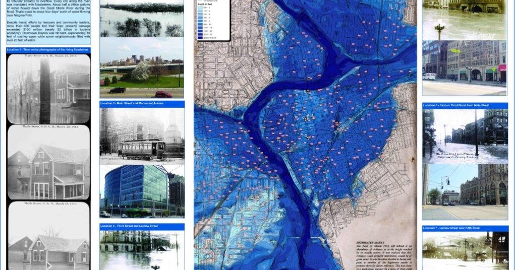 'Our National Calamity': The Great Easter 1913 Flood: Mapping Disaster