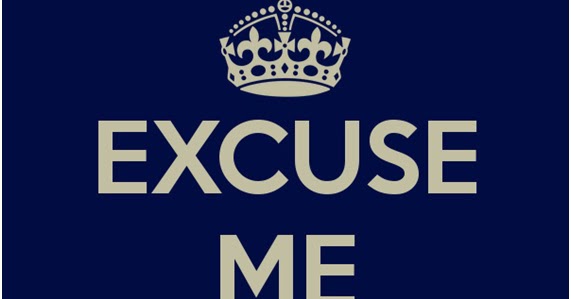 Click on: SORRY vs EXCUSE ME vs PARDON