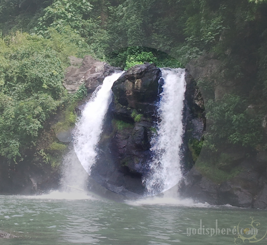 Bunga Falls » The Mysterious Face Behind the Twin Waterfalls ...