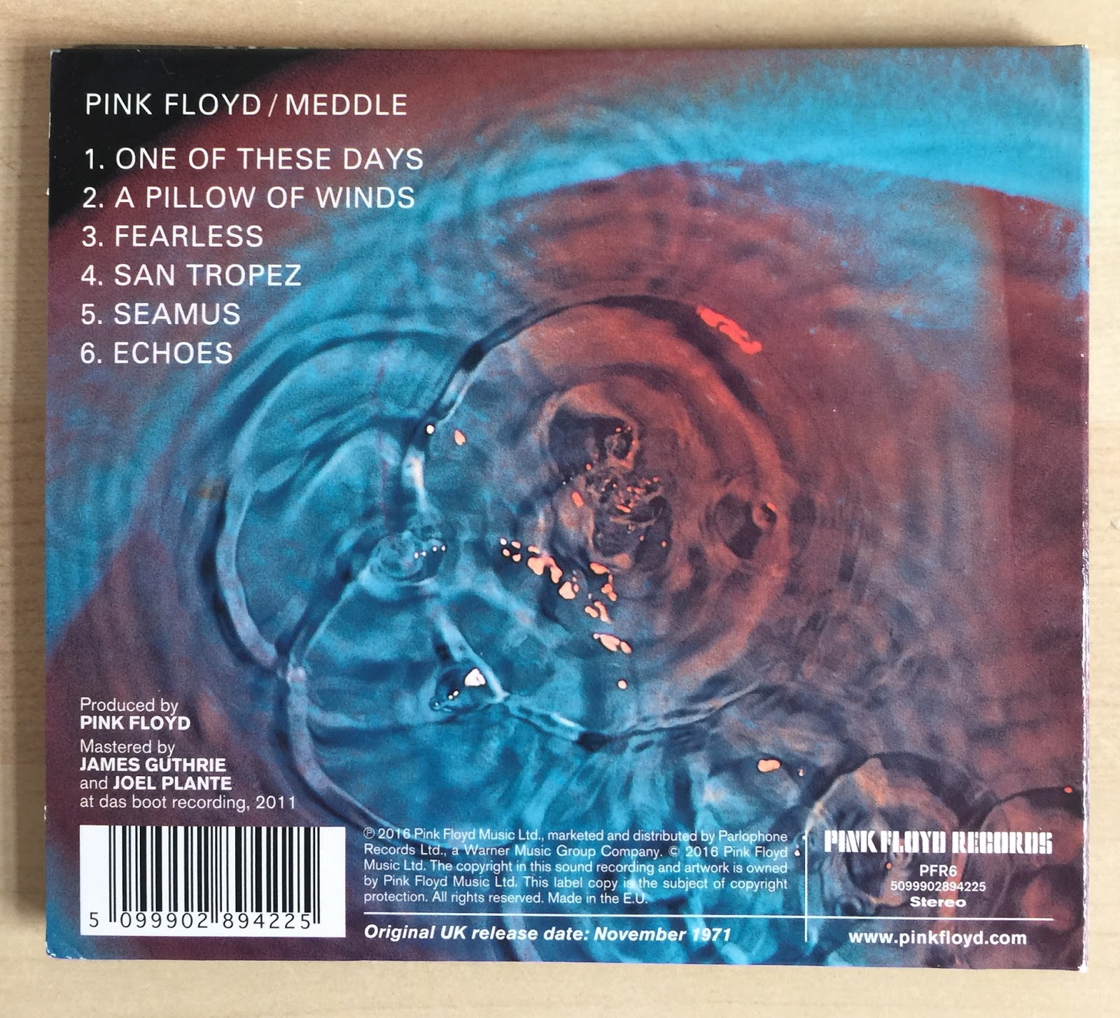 Sounds Good, Looks Good...: "Meddle" by PINK FLOYD (September 2011 EMI ...