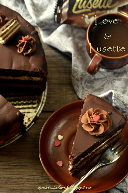 Opowieści z piekarnika: Walentynkowy torcik z Lusette