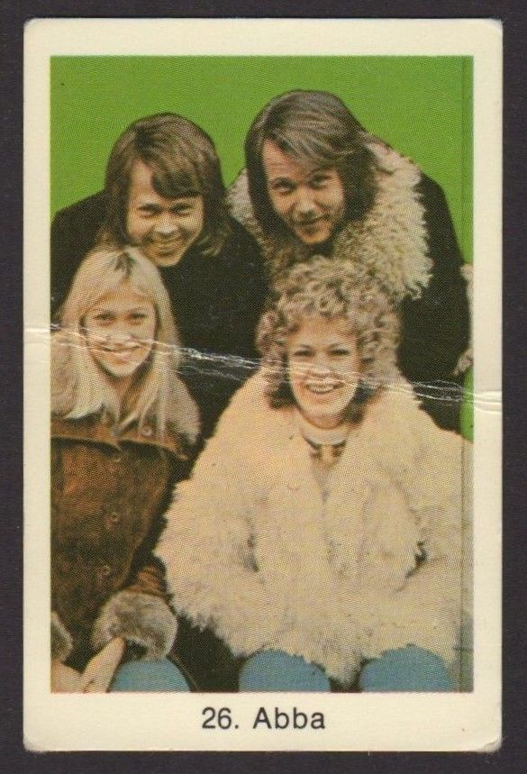 ABBAFanatic: ABBA Swedish Trading Cards - Filmisar