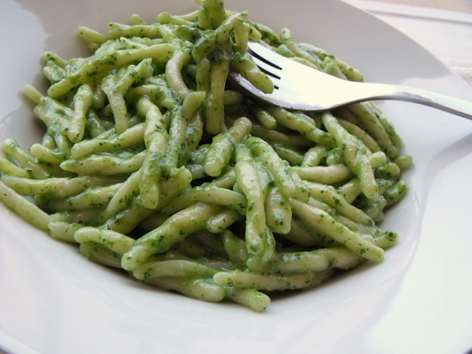 Troffie al pesto | Cocinar es ponerse