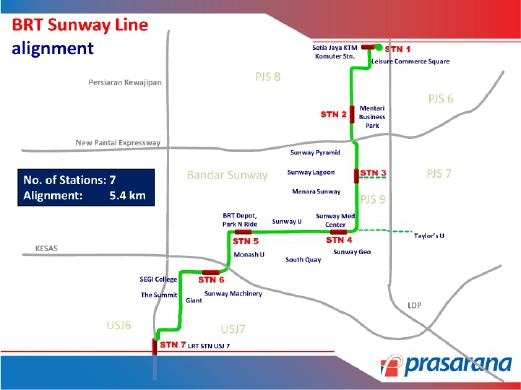 Pengalaman Menggunakan Rapid BRT Laluan Sunway - Budak Bandung Laici