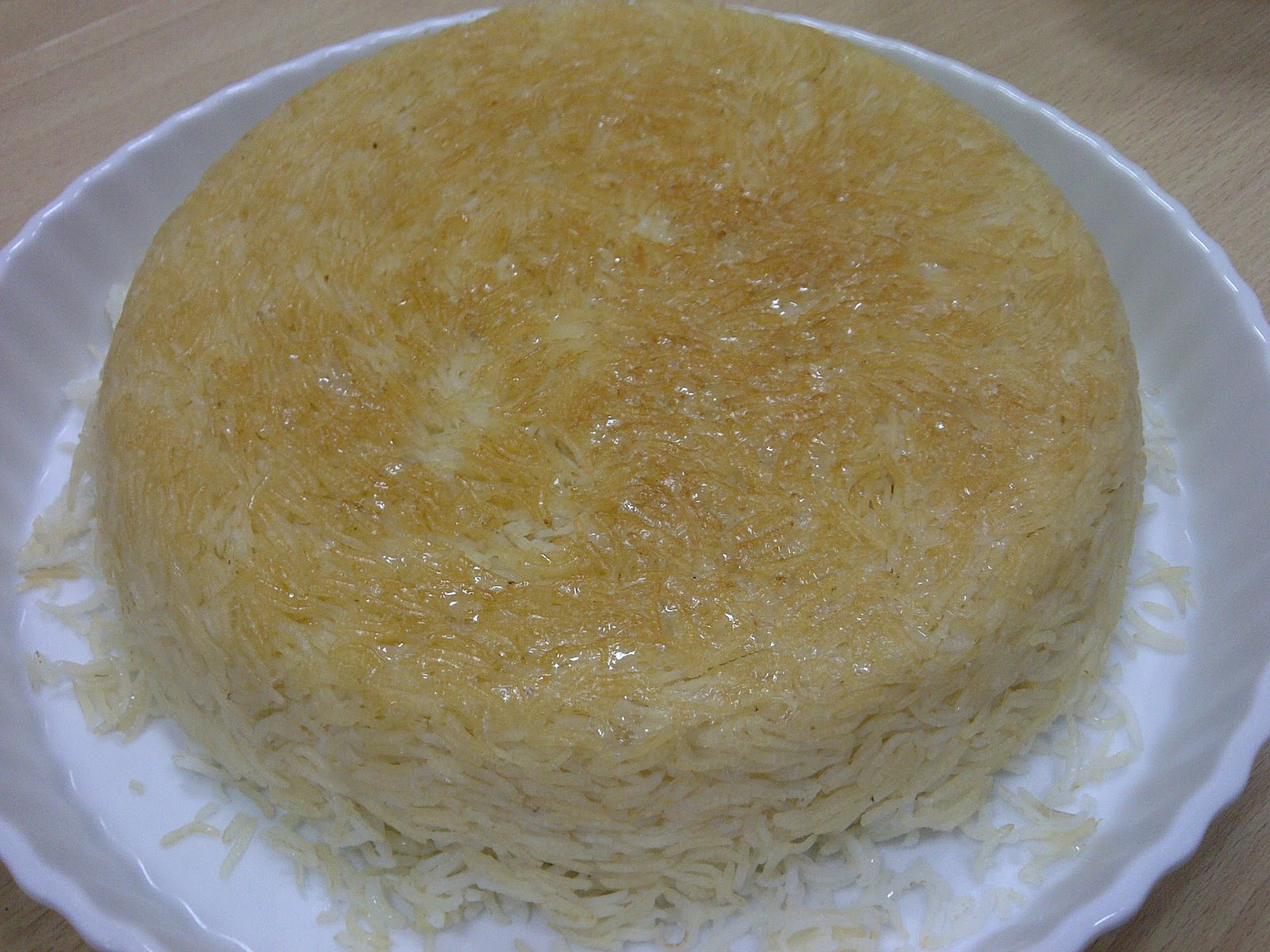 Maryam's Culinary Wonders: 121. Iraqi Crispy Crust Rice