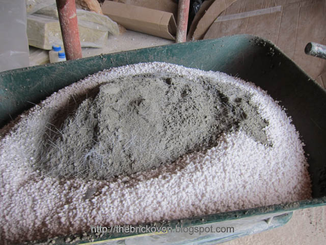 Samy's Brick Oven: Construction