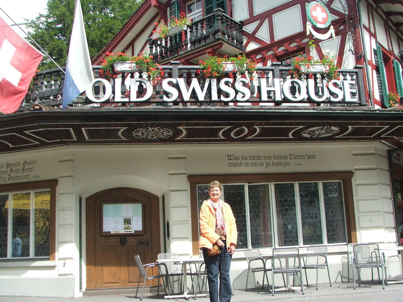Journey to Our 50th Wedding Anniversary: #37 Old Swiss House - Lucerne