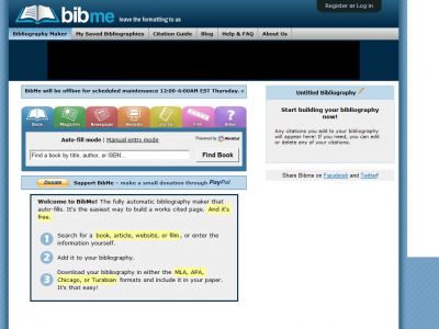 Cave Reading: Using Bibme.org to Create Citations