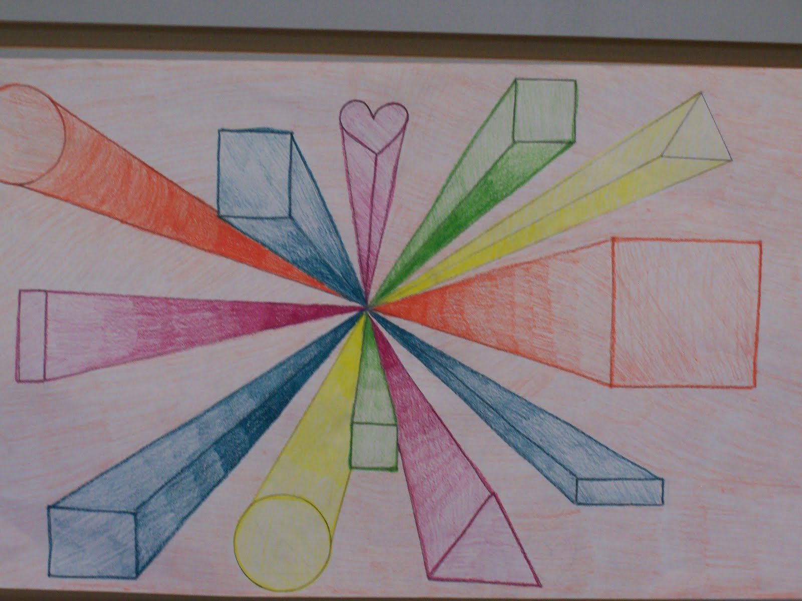Irvington Community Middle School Art: Receding Boxes-7th One-Point ...