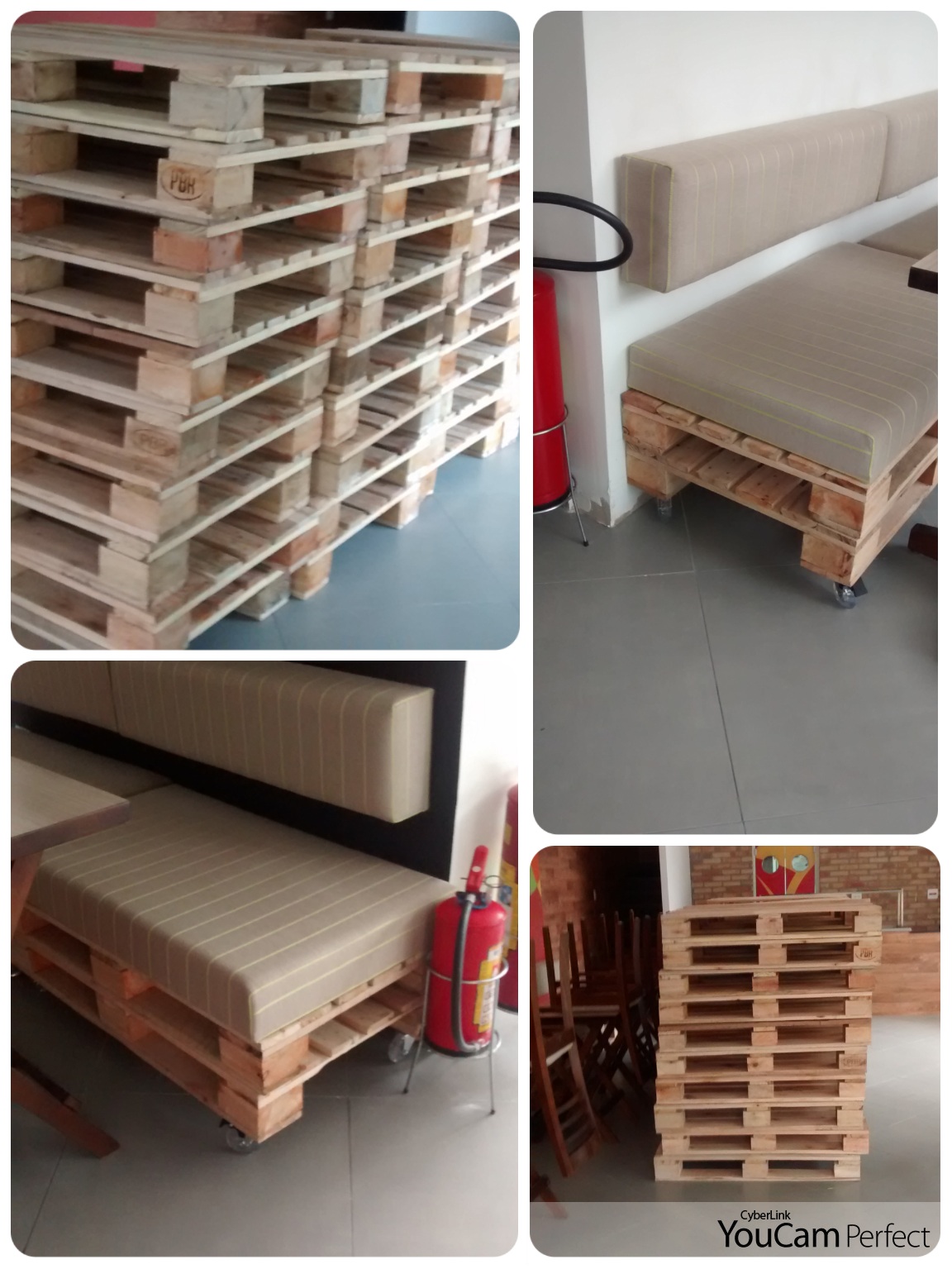DECORAÇÃO COM PALLETS