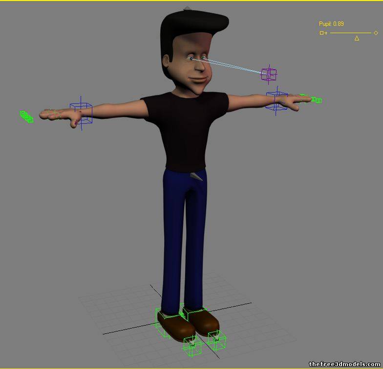RigsArena - Free Rigs for 3ds Max: Man