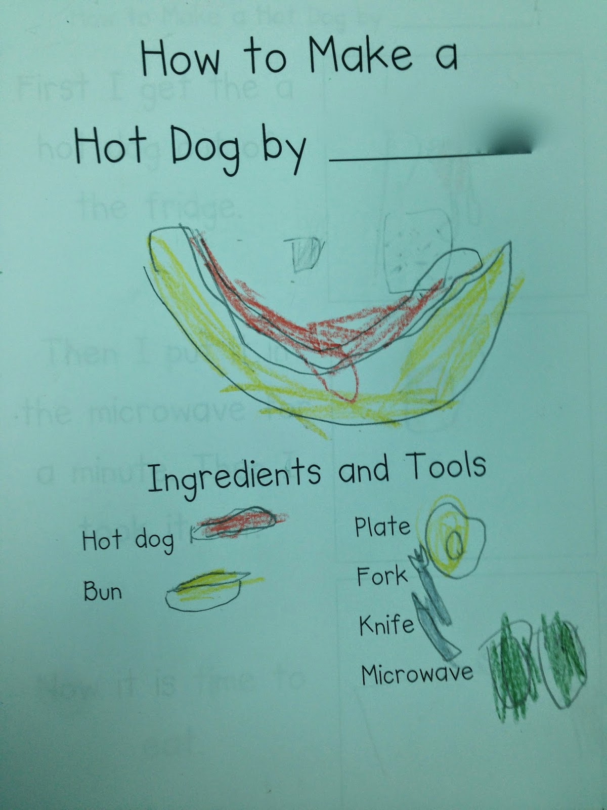 The Adventures of a K/1 Teacher: K/1 Procedural Writing Unit: Recipes