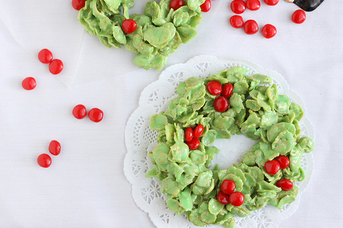 Cute Food For Kids?: 26 Edible Christmas Wreaths