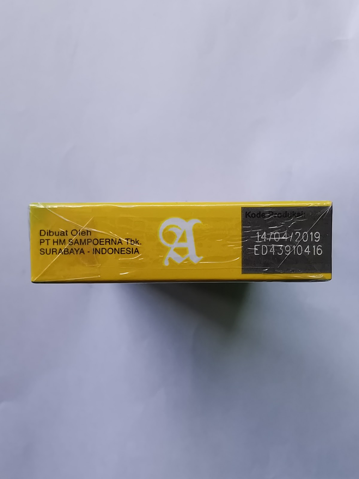 Sampoerna A Splash Sunny, SKM LTLN Pertama Dengan Fitur Kapsul Rasa Lemon