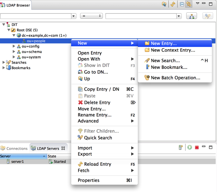 Programming for beginners: Apache Directory Studio LDAP Browser