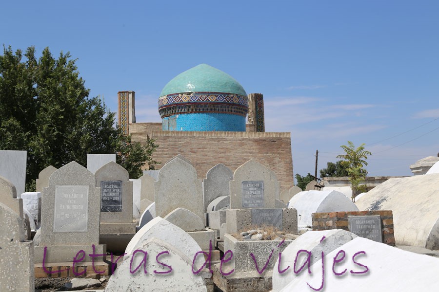 Letras de viajes: Uzbekistán - Kokand - Mausoleo Dakhma-i-Shokhon