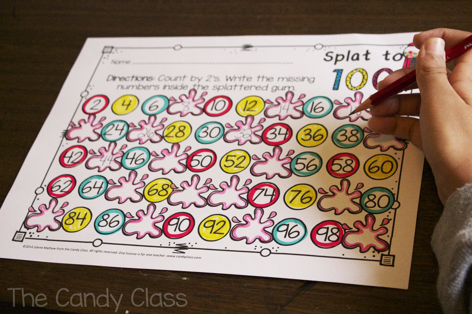 100th Day of School….Let's Celebrate! - The Candy Class