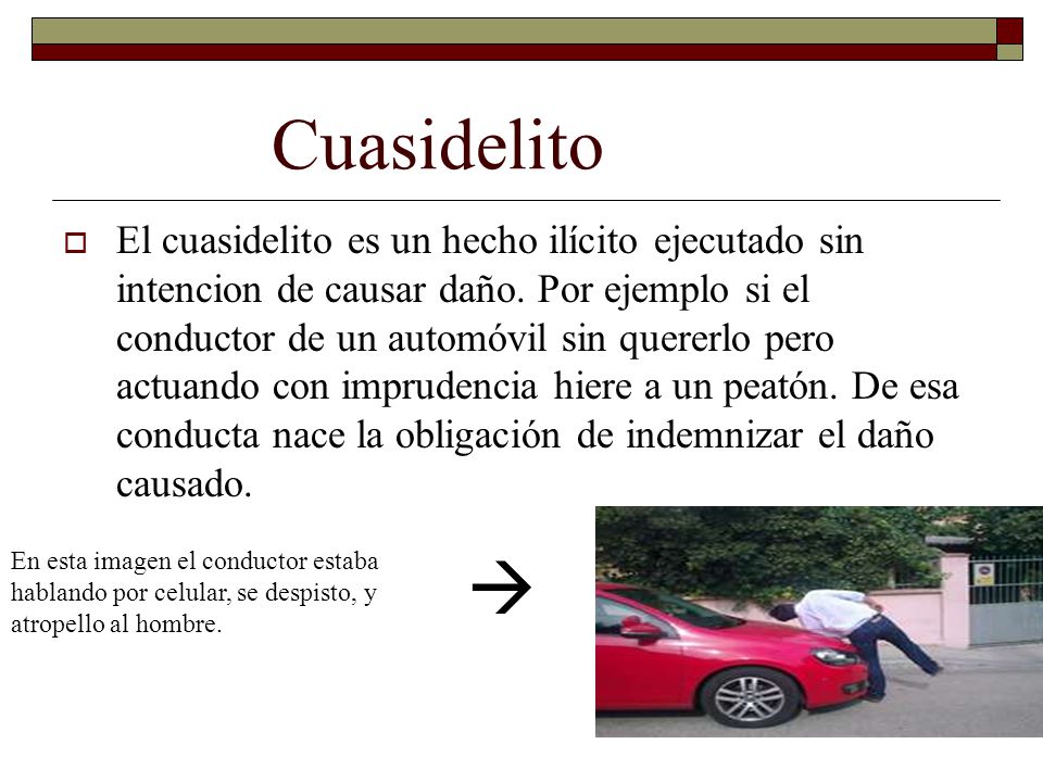 DELITOS Y CUASIDELITOS