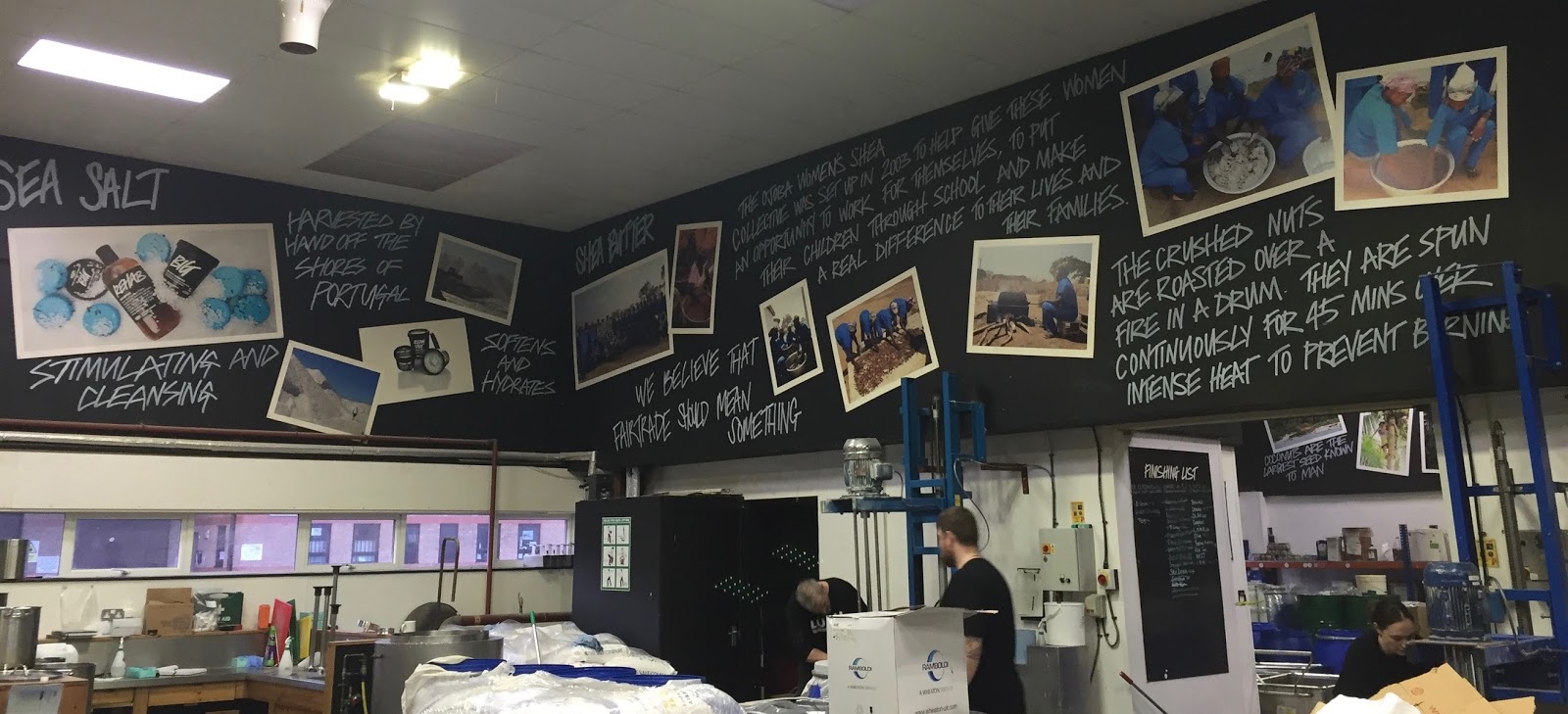 All Things Lush UK: My Lush Factory Tour - Part 1