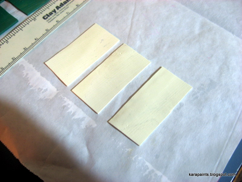 Kara Paints: Polymer Clay Book Pin Tutorial