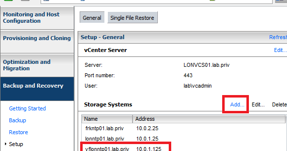SnapDrive for Windows with VMware VMDKs on NFS Datastores in a vFiler ...
