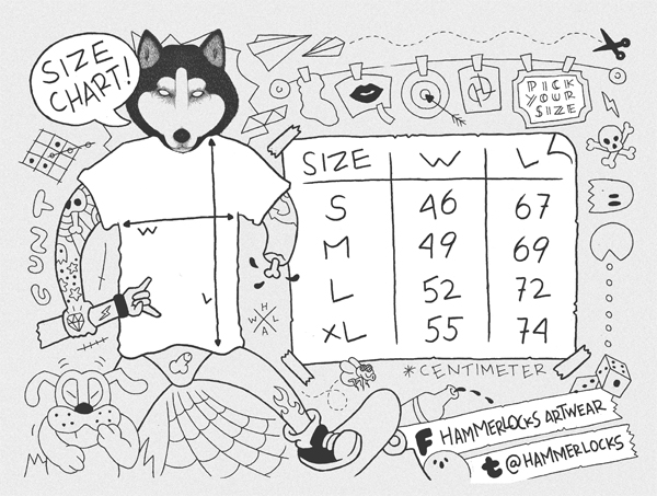 Size Chart | HAMMERLOCKS