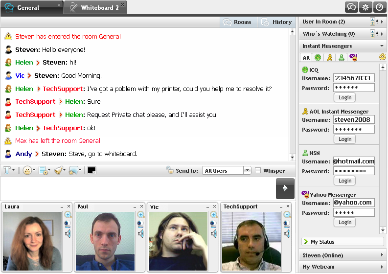 Sara Granero: Foros,chat,mensajería instantánea...